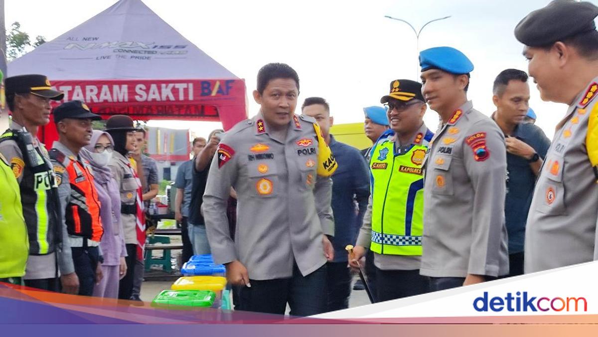 Kapolda Jateng Pantau Arus Balik di Tol Prambanan Sore Ini