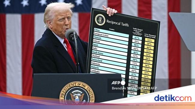Diumumkan Trump, Indonesia Kena 32% Sesuai Tarif Impor Baru AS
