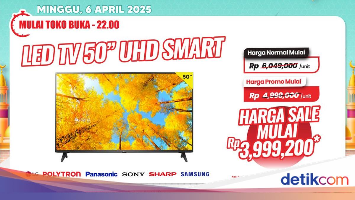 Beli Smart TV di Transmart Full Day Sale Hemat hingga Rp 3 Jutaan