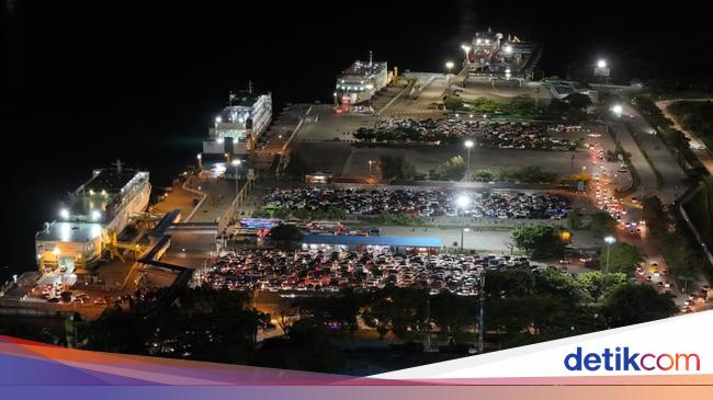 Malam Ini Diprediksi Puncak Arus Balik Lebaran 2025 di Pelabuhan Bakauheni