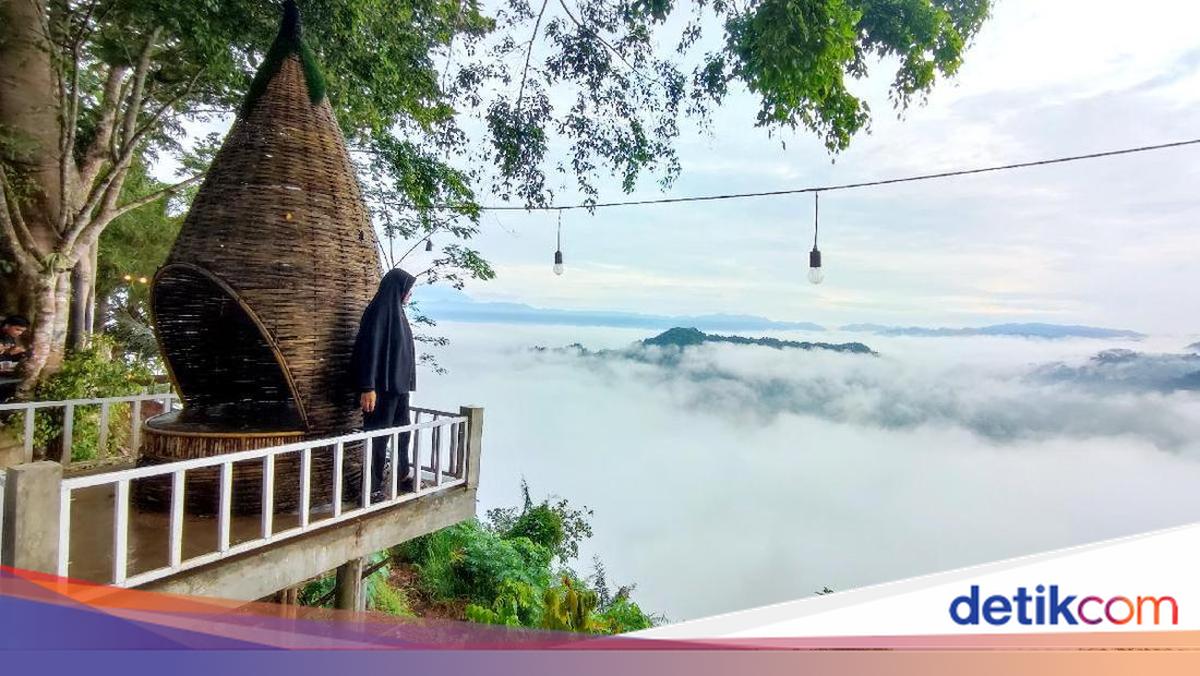 Libur Lebaran, Puncak Bangku Ciamis Diserbu Wisatawan