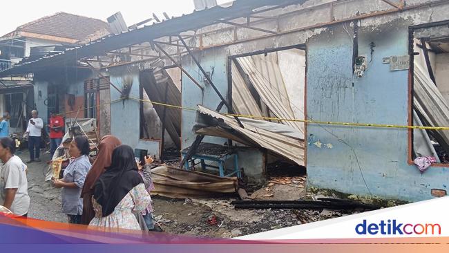5 Bedeng di Palembang Dilalap Api-Pasutri Luka Bakar hingga 1 Orang Kritis