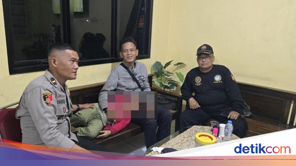 Anak Linglung Tersesat di Ciputat, Polisi Bantu Cari Orang Tuanya
