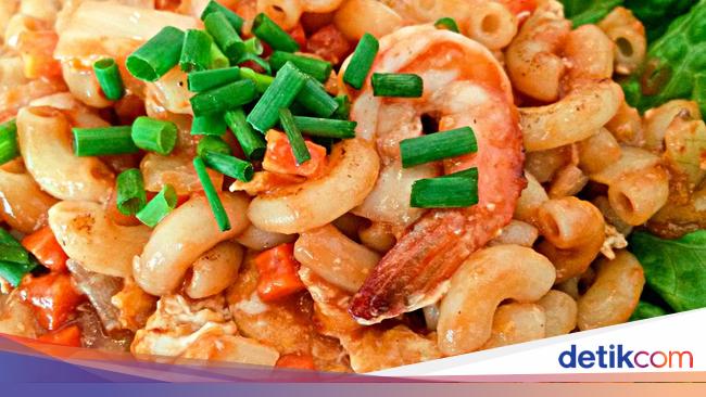 Resep Makaroni Tumis Udang yang Praktis Untuk Makan Malam