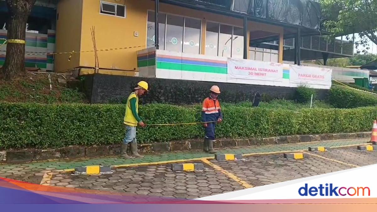 Rest Area KM 86 Tol Cipali Ditutup gegara Berasap