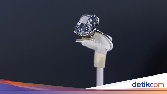 Berlian Biru Langka Bakal Dilelang, Diperkirakan Laku Rp 330 Miliar