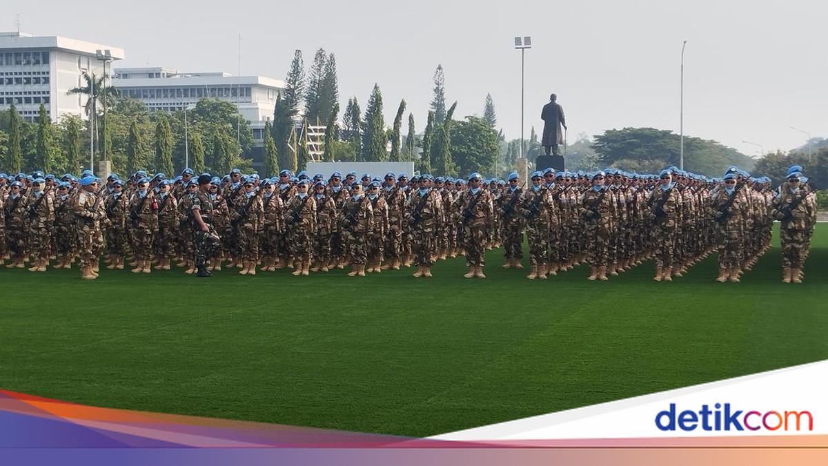 Panglima TNI Lepas 1.090 Prajurit untuk Misi Perdamaian di Lebanon