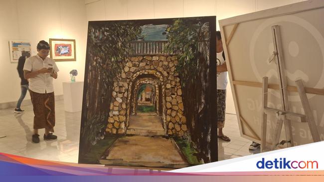 Komunitas Malu Dong Gelar Pameran Seni Rupa 'Nyampaht' di Sanur