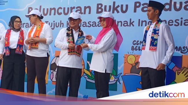 Mendikdasmen Luncurkan Buku Panduan Gerakan 7 Kebiasaan Anak Indonesia ... Mendikdasmen Luncurkan Buku Panduan Gerakan 7 Kebiasaan Anak Indonesia ...