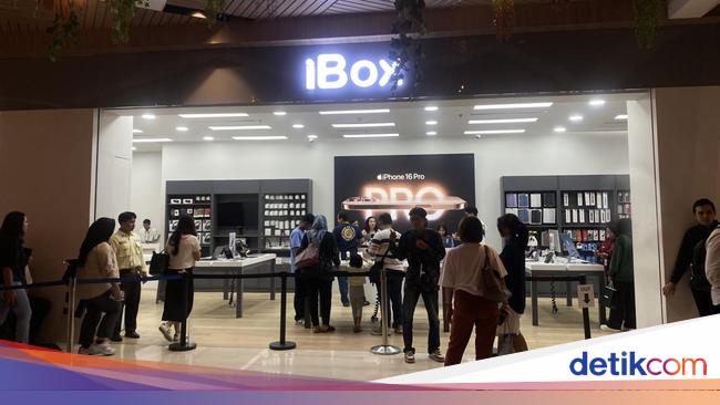 iPhone 16 Resmi Masuk Indonesia, iBox Pakuwon Mall Jogja Diserbu Pembeli