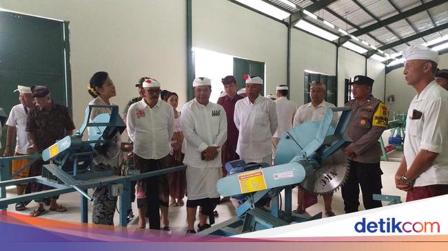 Dorong Kemajuan Ekonomi Lokal, Bupati Bangli Resmikan Gedung Sentra IKM Bambu