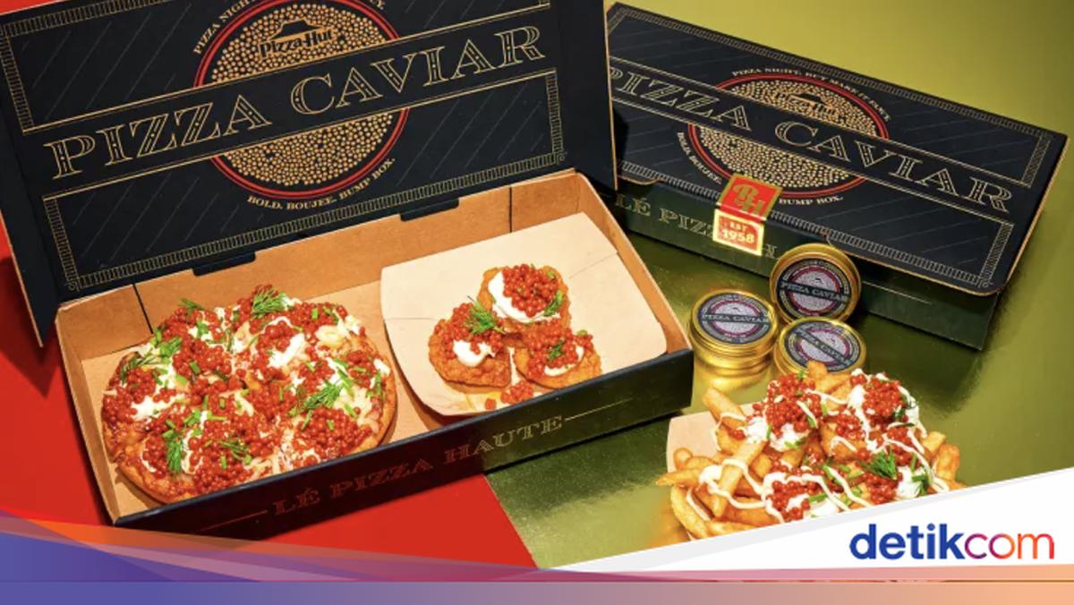 Unik! Pizza Topping Kaviar Tiruan dari Agar-agar Rasa Pepperoni