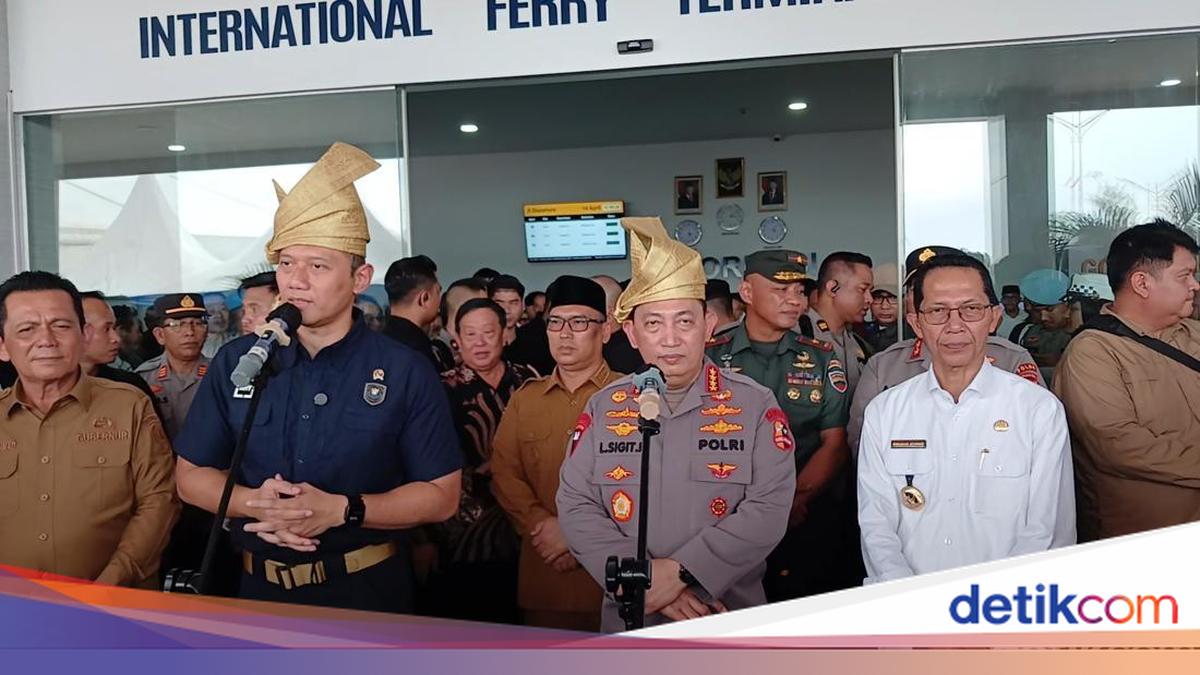 Resmikan Pelabuhan Internasional Batam, AHY: Membantu Pertumbuhan Ekonomi