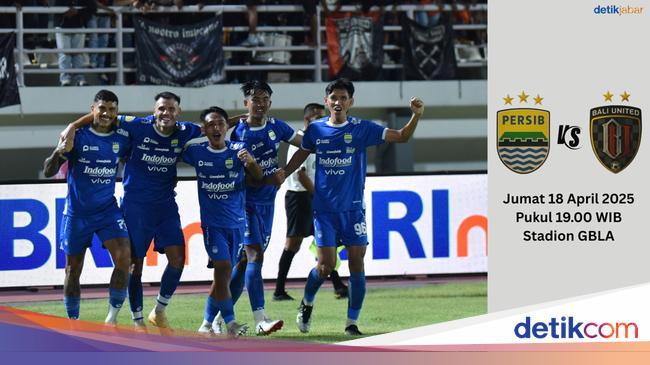Jadwal Persib Vs Bali United: Misi 3 Poin di GBLA Tanpa Tyronne