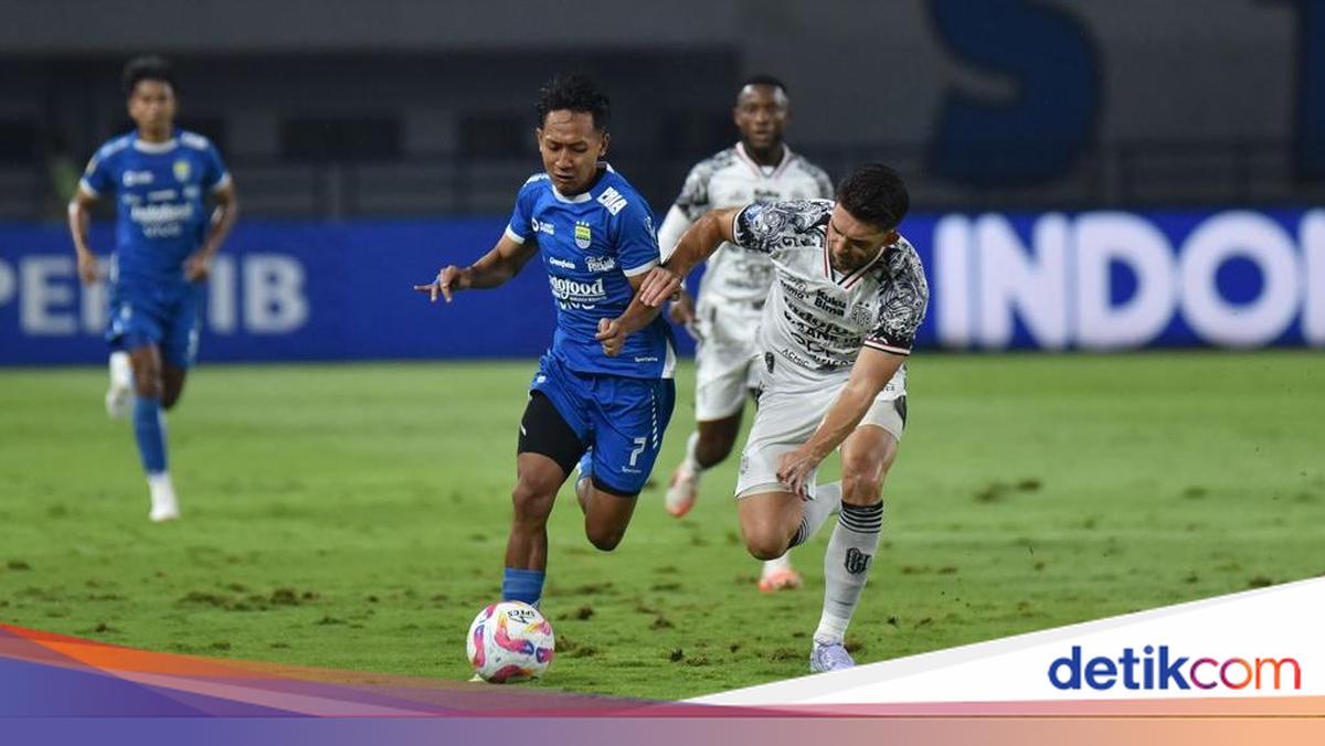 Hasil Laga Persib Vs Bali United: Maung Bandung Menang Dramatis