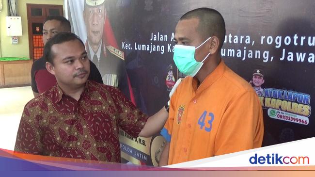 Tampang Guru Honorer di Lumajang yang Pamer Kelamin Saat VC Muridnya