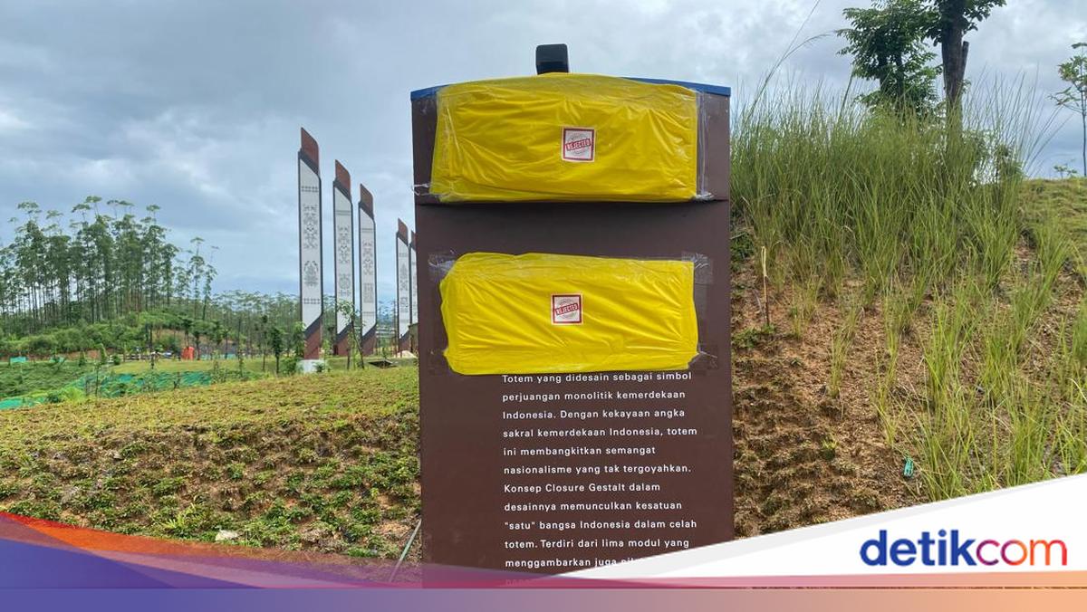Tugu Titik Nol IKN Tertulis 'Lorem Ipsum', Otorita IKN Beri Penjelasan