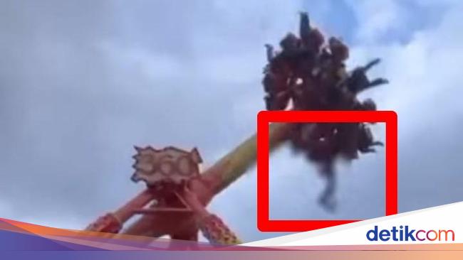 Seorang Remaja Terjatuh dari Wahana 360 Pendulum Jatim Park 1