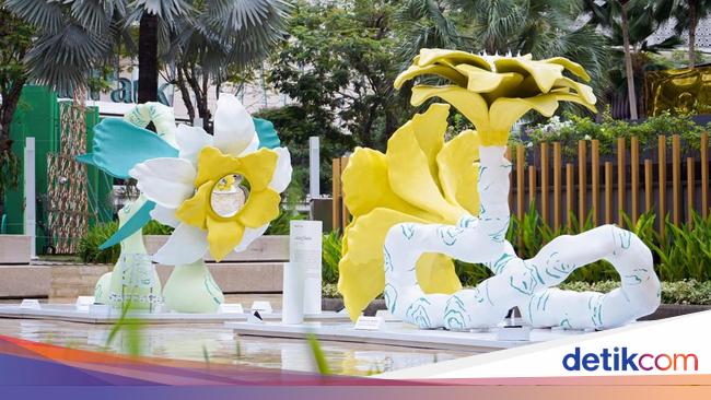 Instalasi Seni Bunga Raksasa dari SAFF & Co. Hadirkan Pengalaman Imersif