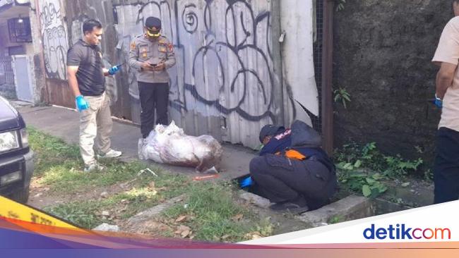 Mayat Pria Terbungkus Karung dalam Got Tangerang Diduga Korban Pembunuhan