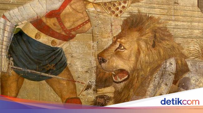 Cerita Gladiator Vs Singa Benar-benar Nyata? Peneliti Temukan Buktinya