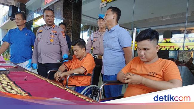 Tabrak Mobil Polisi, Dua Pelaku Curanmor di Lampung Ditembak