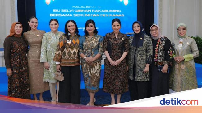 Fatma Saifullah Yusuf Hadiri Halal Bihalal Seruni dan Dekranas