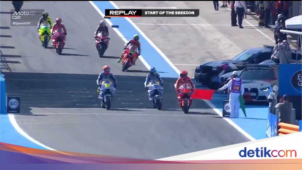 Bikin Ulah di Kualifikasi MotoGP Spanyol, Marquez Kena Denda Puluhan Juta!