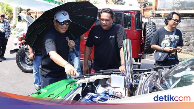 180 Mobil Diesel Adu Kreativitas Modifikasi di Tabanan