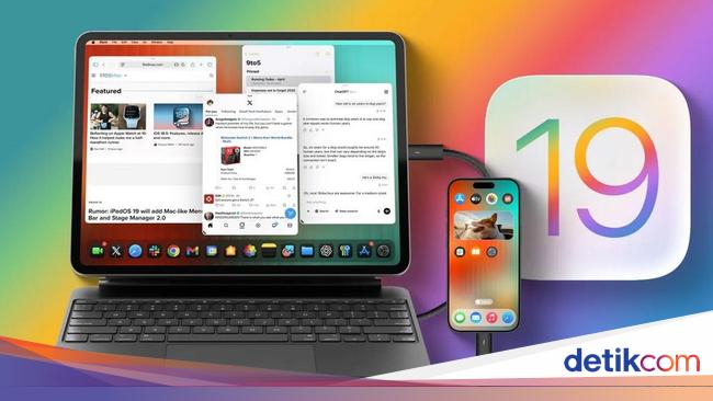 Bocoran iOS dan iPadOS 19, Punya Mode Dekstop Mirip Samsung DeX