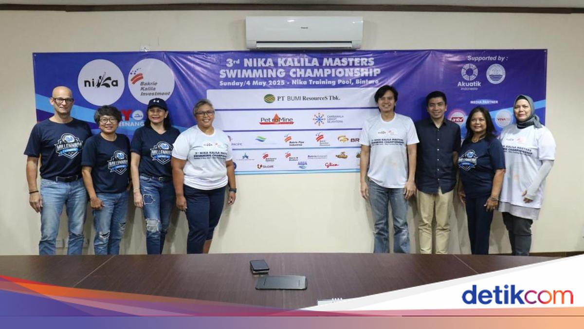 Ada 3rd Nika Kalila Masters Swimming Championship 2025 Akhir Pekan Ini