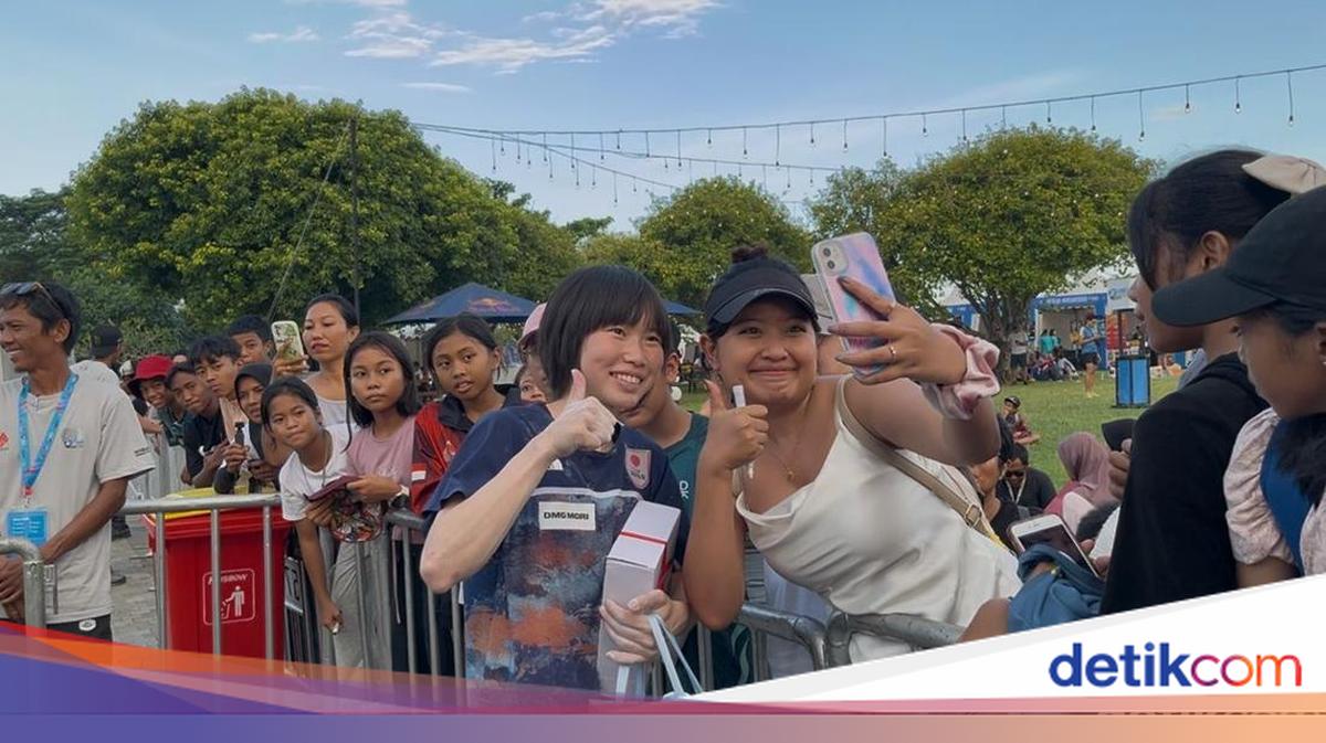 Atlet Jepang Ai Mori Curi Perhatian di IFSC Climbing World Cup Bali 2025
