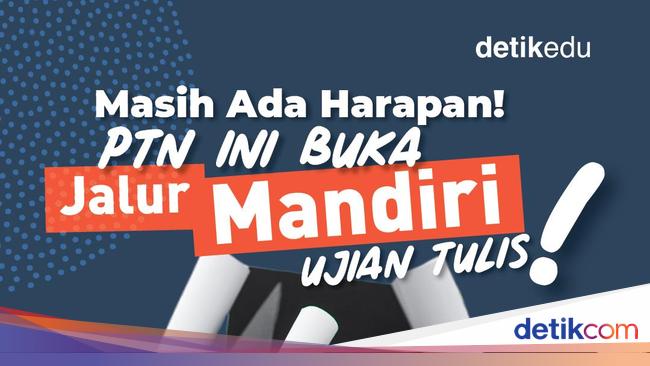 Infografis: Masih Ada Harapan! PTN Ini Buka Jalur Mandiri Ujian Tulis