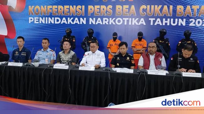 Penyelundupan 3 Kg Sabu Digagalkan di Batam, 2 Pelaku Ditangkap