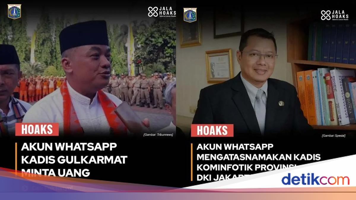 Waspada! Nama 2 Kadis Jakarta Dicatut untuk Penipuan Via WA