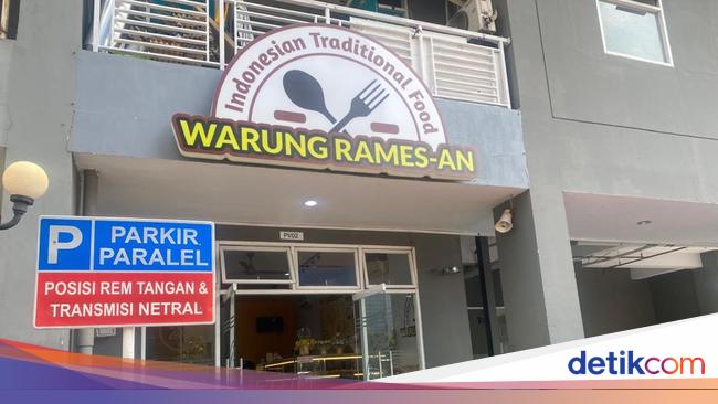 Mantap! Warung Ramesan Puluhan Lauk di Apartemen Ini Buka 24 Jam