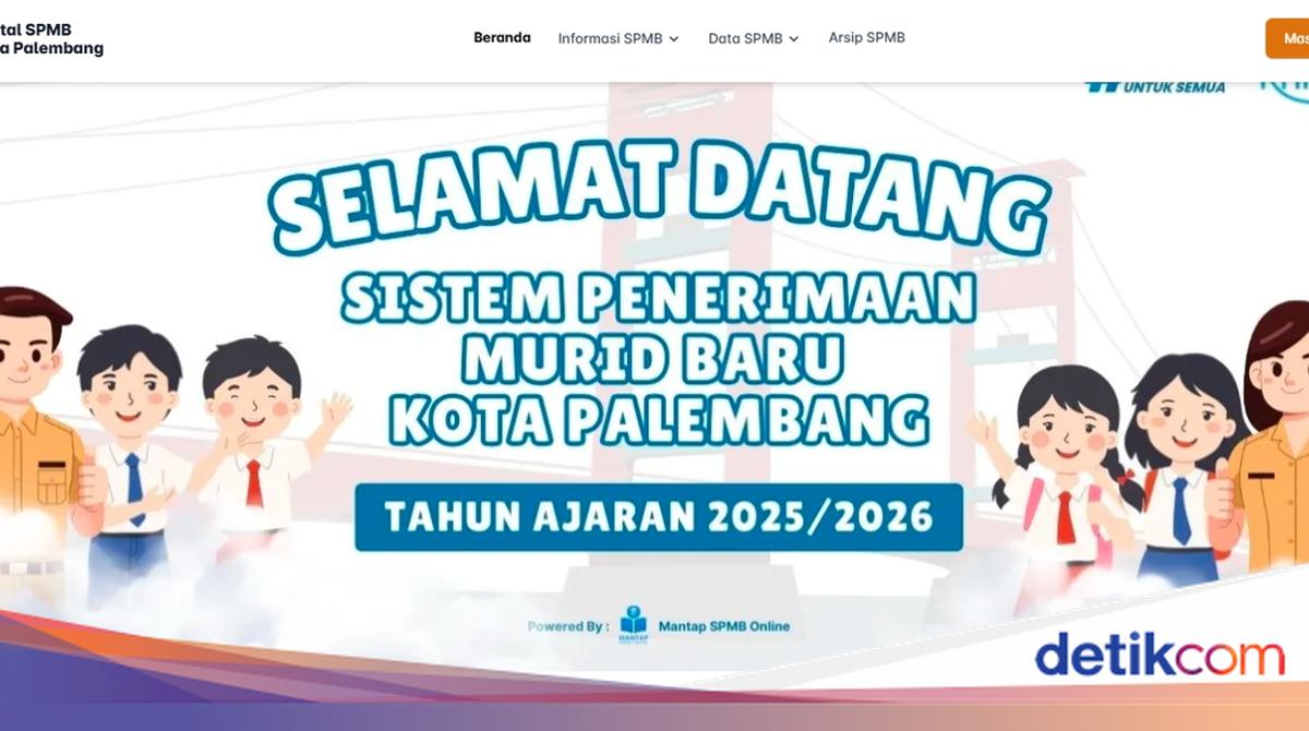 SPMB SD SMP 2025 di Palembang: Jadwal, Syarat, dan Jalur Pendaftaran
