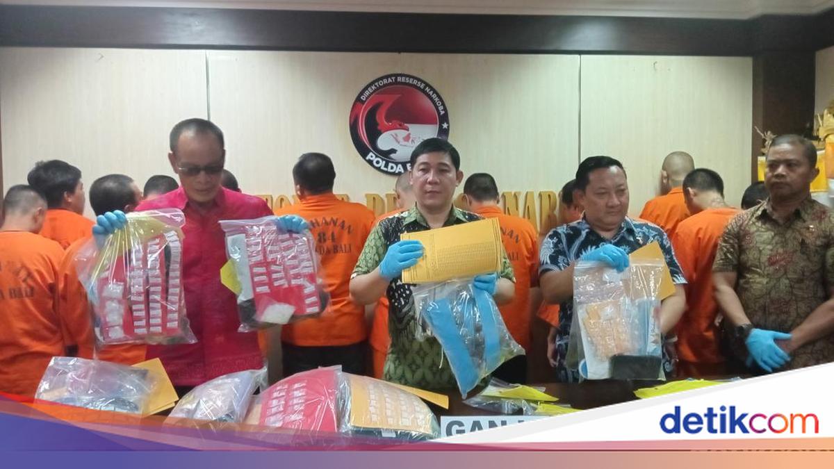 Kedapatan Bawa Narkoba, 8 Warga Asing Ditangkap di Bandara Ngurah Rai