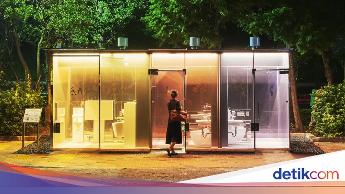 Toilet Unik Cuma Ada di Jepang, Transparan-Pakai Sensor Suara
