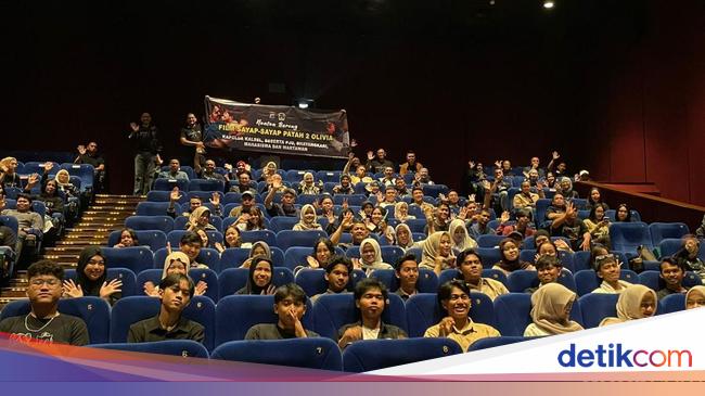 Nonton Film Sayap-sayap Patah 2 Bareng Kapolda Kalsel