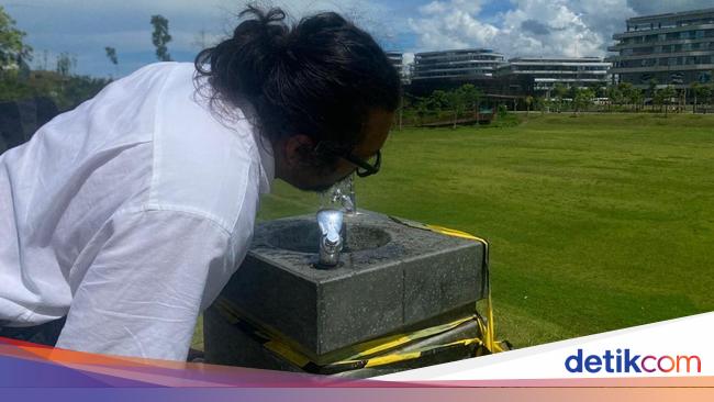 Jajal Minum Air Langsung dari Keran IKN, Aman Nggak?