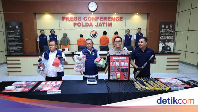 4 Pengedar Narkoba di Jatim Jaringan Malaysia Ditangkap