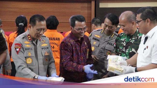Polda Kaltara Bongkar Jaringan Narkoba, Tangkap 23 Tersangka-Sita 14 Kg Sabu