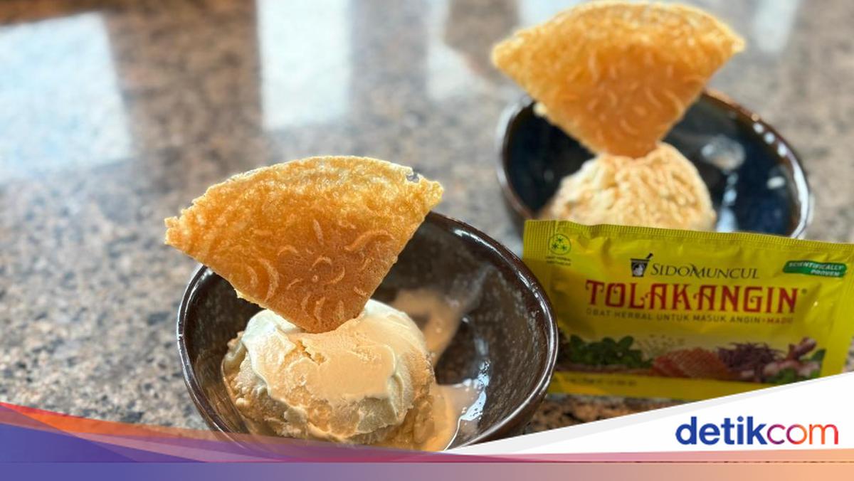 Semriwing! Es Krim Tolak Angin dan Wedang Jahe Khas Hotel Tentrem