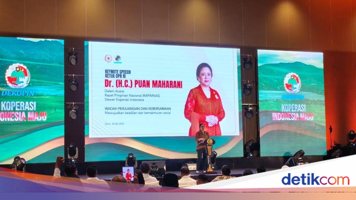 Pengurus Dekopin Dikukuhkan, Puan: 2 Periode Pak Jokowi Nggak Selesai ...