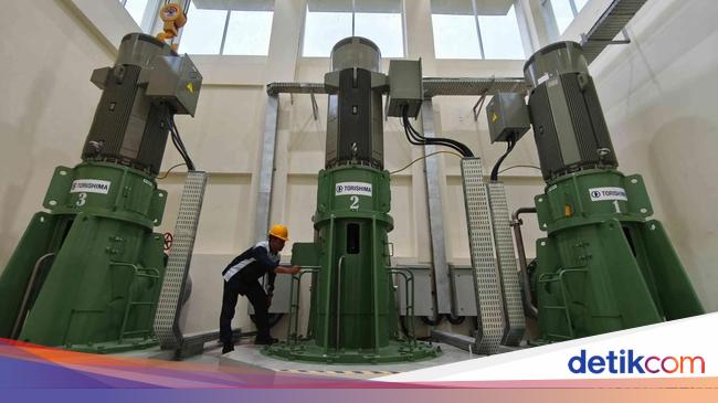 Rumah Pompa Sunter C Jakut Resmi Beroperasi