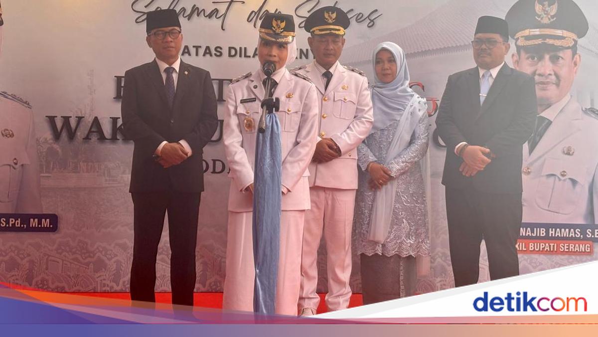 Resmi Dilantik, Bupati Serang Beberkan Program 100 Hari Kerja