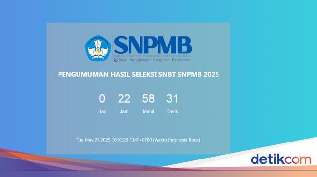 Pengumuman SNBT 2025 Besok, Ini Link Resmi dan Cara Cek Hasilnya
