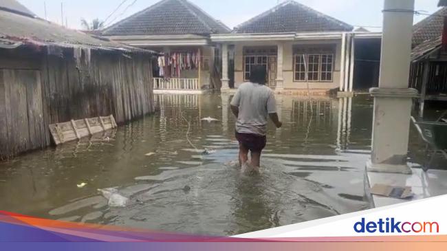 3 Pulau di Sumenep Terendam Banjir Rob, Aktivitas Warga Lumpuh