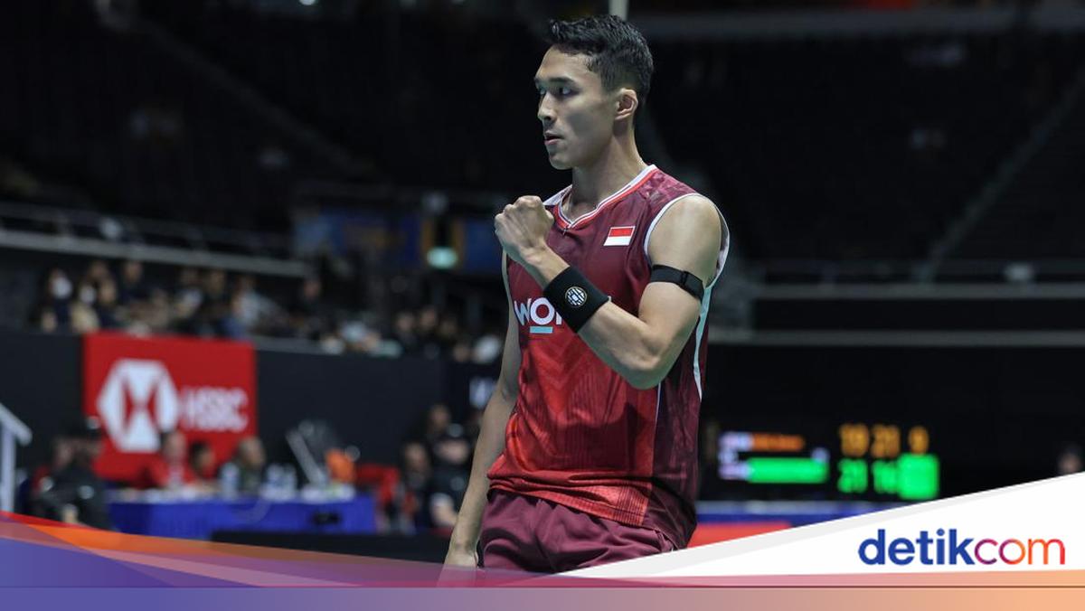 Hasil Indonesia Open 2025: Jonatan Menang, Rehan/Gloria Tumbang